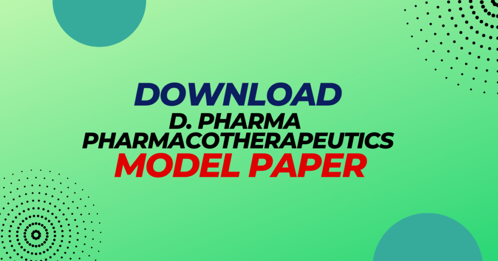 Pharmacotherapeutics - Pharmacy India