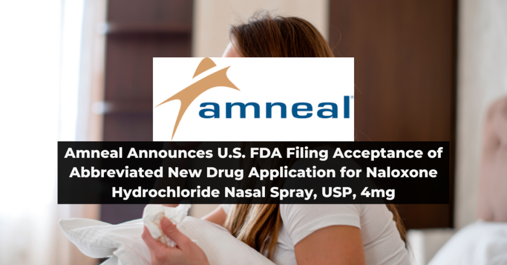 Amneal Announces U.S. FDA Filing Acceptance of Abbreviated New Drug ...