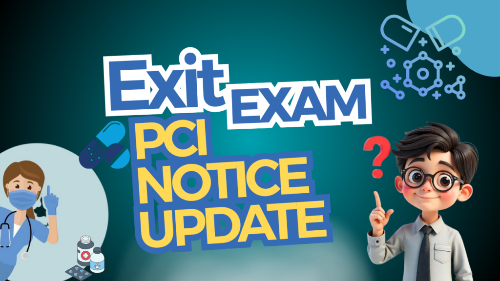 PCI Circular Announced D.Pharm Exit Exam Date 2026 - Pharmacy India